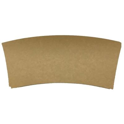 China Waterproof Kraft Paper Cup Blanks Single PE Coating For Flexographic Printing for sale