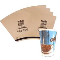 China Food Grade Waterproof Paper Cup Fan Single Sided Coating Water Resistance for sale