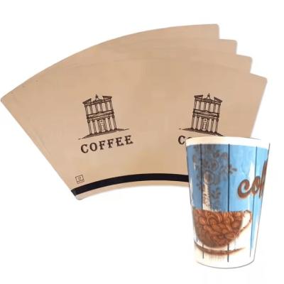 China Food Grade Waterproof Paper Cup Fan Single Sided Coating Water Resistance for sale