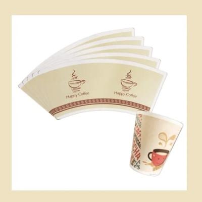 China Custom Waterproof Kraft Paper Cup Fan For Producing Food Packaging Containers for sale