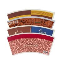 China Disposable Paper Cup Fans for Sustainable Packaging Solutions with Flexographic Printing for sale
