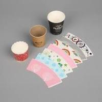 China Biodegradable PLA Coated paper cup fans with waterproof and Greaseproof for sale
