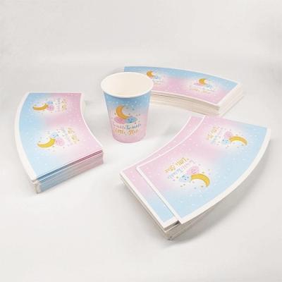 China Customizable Paper Cup Fans Raw Materials Solutions for Paper Cups for sale