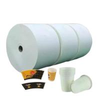 China Eco-Friendly and Recyclable PE Coated Paper Roll for Food Packaging for sale