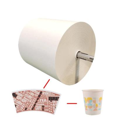 China Polyethylene Coated Paper greaseproof paper roll for paper cups for sale