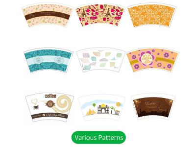 China Raw Material PE Coated Paper Cup Fans for Hot and Cold Drinking Cups for sale