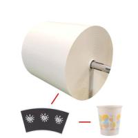 China Biodegradable Ice Cream PLA Coated Paper Roll With Logo Printing For Paper Cups for sale
