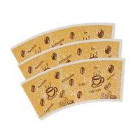 China 100% Virgin Pulp Biodegradable Offset Printing 150-350gsm Paper Cup Fan Raw Materials for sale