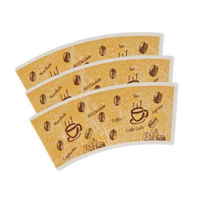 China 100% Virgin Pulp Biodegradable Offset Printing 150-350gsm Paper Cup Fan Raw Materials for sale
