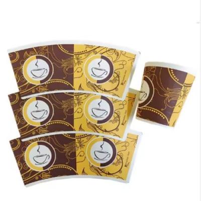 China Customized Design Food Grade 150-350Gsm Paper Cup Fans Single PLA Coated To Make Paper Cups for sale
