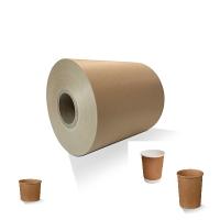 China Recycled Raw Synthetic Paper Rolls with PE Coated for Coffee Cup Making for Factory for sale