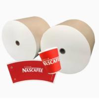 China Waterproof Single Double PLA Coated Paper Cup Roll Custom Size High Bulk For Hot Cold Beverage Cups for sale