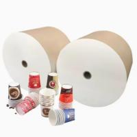 China High Bulk Oilproof White Single PLA Coated Paper Roll For Bowl Burst Resistance for sale