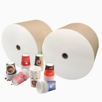 China High Bulk Oilproof White Single PLA Coated Paper Roll For Bowl Burst Resistance for sale