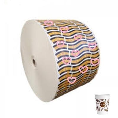 China Customized designed for food packaging PE/PLA coated paper roll Free Sample OEM FDA Quality for sale