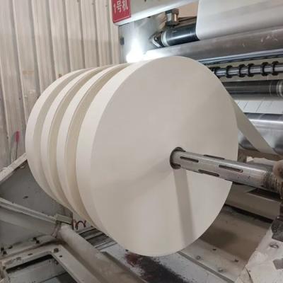 China bleached Pulp Single and Double Coated Paper Bottom Roll for Paper Cups Bowl Making with Free Sample for sale