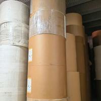 China Paper Cup Raw Material Double PE Coated Kraft Paper Roll for Cups and Bowl Making for sale