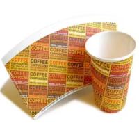 China FSC Certification disposable China Supplier Wholesale 6oz 8oz PE Coated Paper Cup Fan for sale