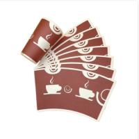 China Disposable Paper Cup Raw Materials For Paper Custom Logo Design With PE Coating for sale