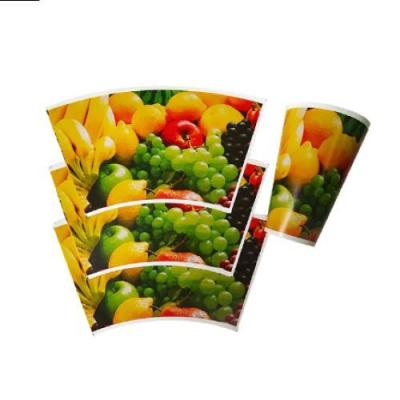 China 170GSM Single Double PE Paper Cup Fan for Disposable Coffee Beverage Paper Cup for sale