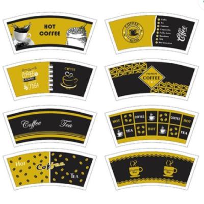 China 4oz 6oz 8oz 10oz Single Wall Paper Cup Fan Use To Tea Cup and Coffee Cup for sale
