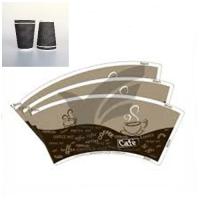 China Sun Paper Pre-cut Paper Cup Fan for Eco-friendly Paper Cup Forming for sale