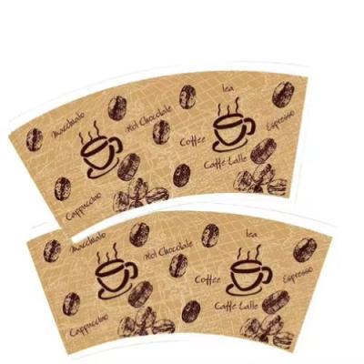 China Factory Direct 12~20oz Food Grade Single Double Side PE Paper Cup Fan Raw Materials for sale