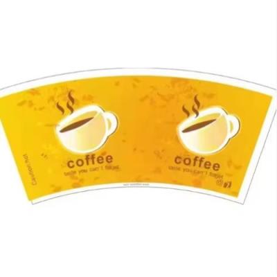 China FSC Certification Biodegradable 4~32oz PLA PE Coated Paper Cup Printing Paper Cup Fan for sale