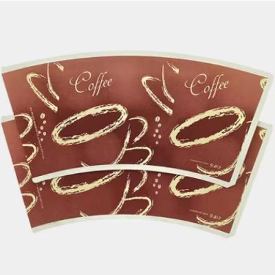 China Oilproof FSC 8oz/10oz/12oz/16oz/20oz/24oz Disposable Single Double Paper Cup Fan for sale