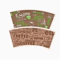 China FSC Certification 100% Biodegradable Single Non-Plastic Coated White Paper Cup Fan for sale
