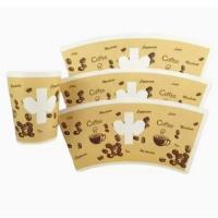 China Hot Cold Drink Milk Coffee Tea 4oz 6oz 8oz 12oz Printed Disposable Paper Cup Paper Cup Fan for sale