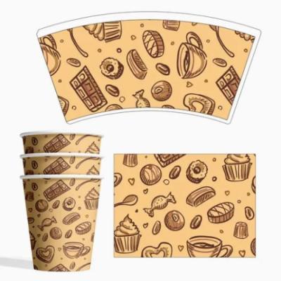 China Replacement PE Materials Compostable Double Walls Cup Fan for Making Rolled Paper Cups for sale