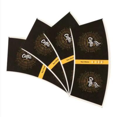 China Custom Coated Paper Cup Fan Replacement PLA Materials Compostable Double Walls Cup Fan for Making Rolled Paper Cups for sale