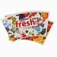 China Moisture-proof 1-7 Colors Customized Die-Cutting Food Grade PE Coated Paper Cup Fan for sale