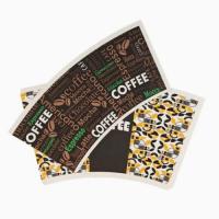 China Biodegradable Oilproof Professional Paper Cup Blank Manufacturing PE Coated Paper Cup Fan for sale