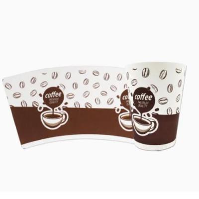 China 100% Biodegradable Waterproof Compostable Customized Design and Size Printing Paper Cup Fan for sale