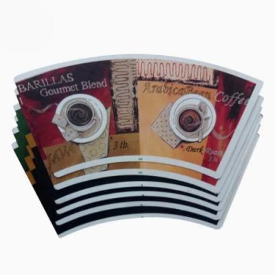 China Recyclable Biodegradable Customizable Manufacturer No Plastic Paper Cup Fan Free Disposable for sale