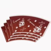 China 4oz 6oz 8oz 10oz Flexography Printing Mix 1-7 Colors PE Coated Paper Cup Fans for sale