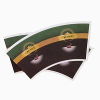 China Food Grade Customized Size 150-350GSM 4oz 8oz 10oz 12oz 16oz 20oz Disposable Takeaway Coffee Print Paper Cup Fan for sale