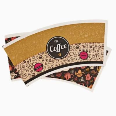 China Oilproof Biodegradable Durable Paper Cup Fan Supply Customization of PE Coated Paper Cup for sale