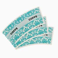 China Custom Designed 6oz 8oz10oz Oil and Leakage Proof High Quality Paper Cup Fan Hot Cold Coffee for sale