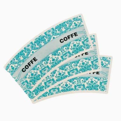 China Custom Designed 6oz 8oz10oz Oil and Leakage Proof High Quality Paper Cup Fan Hot Cold Coffee for sale