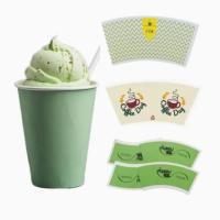 China 150GSM-300GSM Wholesale 8oz 10oz 12oz 16oz Single Side PLA Coated Paper Cup Fan for sale