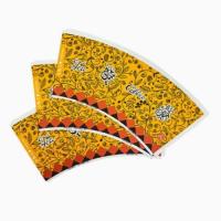 China Disposable Printing Beverage Tea Coffee Paper Cup Raw Material Paper Cup Fan for Paper Cup for sale