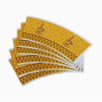 China Food Grade 1-7 Various Colors Acceptable Digital Printer Paper Cups Fan Biodegradable PE Coating Paper Cup Fan for sale
