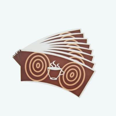 China China Factory Hot Sale Vatious Colors Acceptable Manufacturer PE PLA Coated Paper Cup Fan for sale