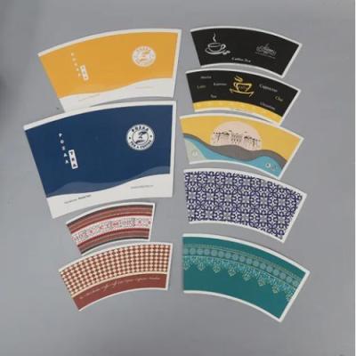 China Cup Cafe Single Double Side PE Coated Paper Cup Fan for Disposable Paper Cup for Various Hot Cold Drink for sale