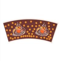 China From China Paper Cup PE Coated Paper Cup Fan for Paper Single Double PE Coated Paper Cups for sale