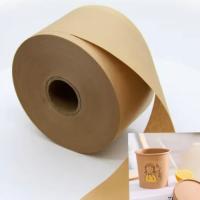 China 1-7 Colors Custom Designed PLA Coated Kraft Paper Roll Making Paper Cup Rolls Stock for sale