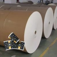 China Biodegradable Affordable PLA Coated Roll Paper for Coffee and Tea Paper Cup Fan Blanks for sale